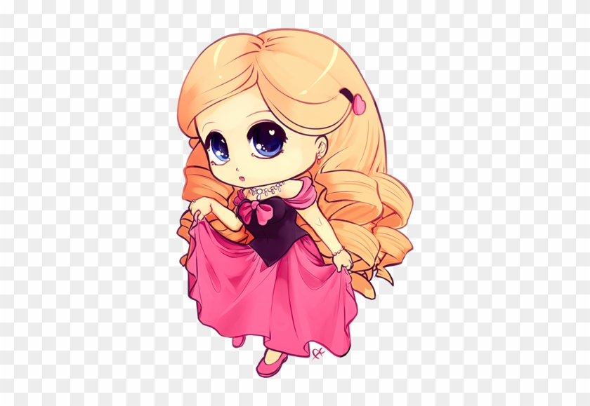 Chibi Princess Colored By Ayayume On Deviantart - Chibi Princess ...