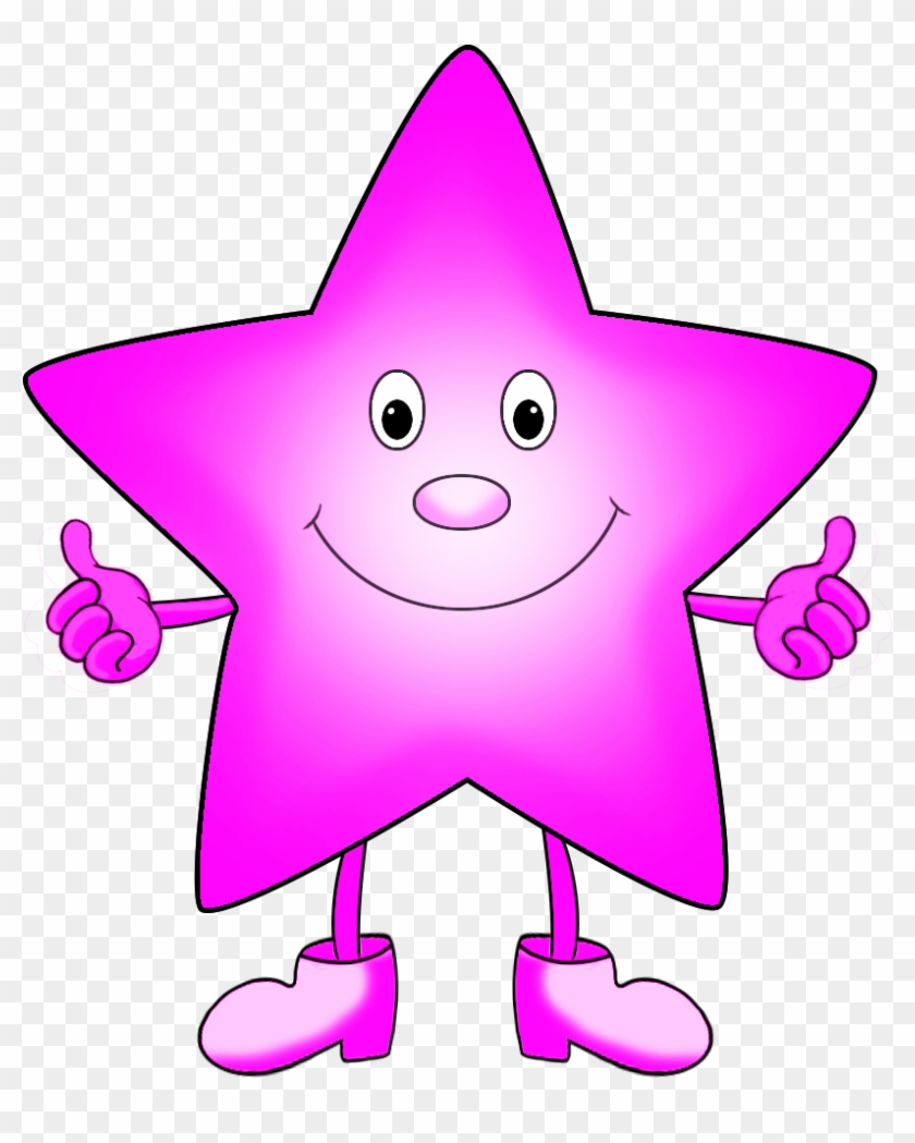 Pink Cartoon Star Clipart - Clip Art - Free Transparent PNG Clipart ...