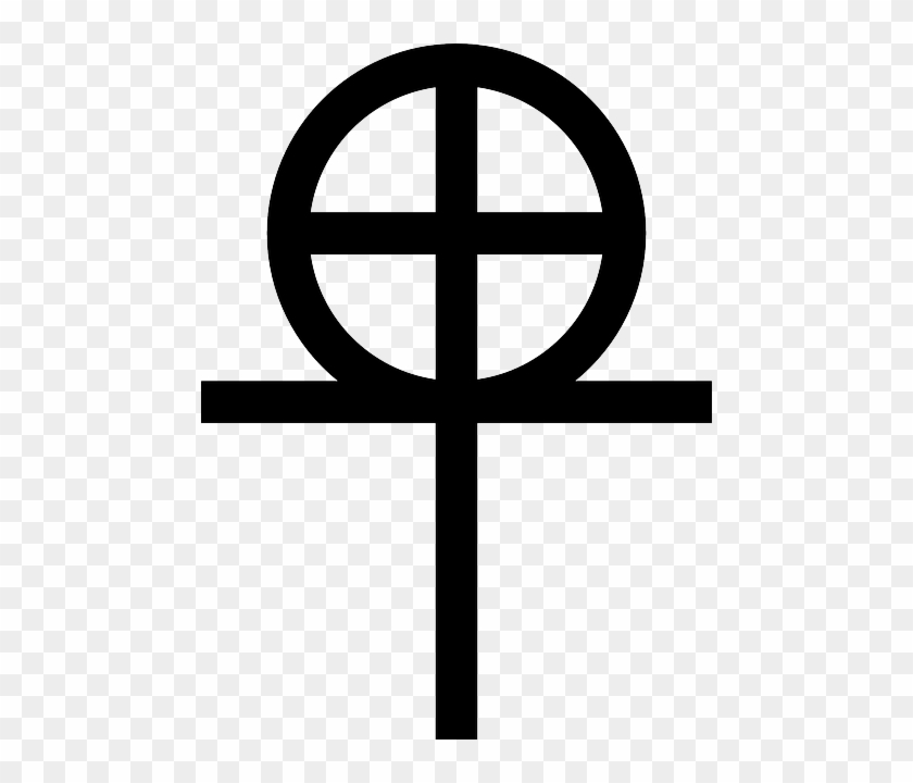 Coptic Sign, Black, Symbol, Cross, White, Original, - Original Coptic ...