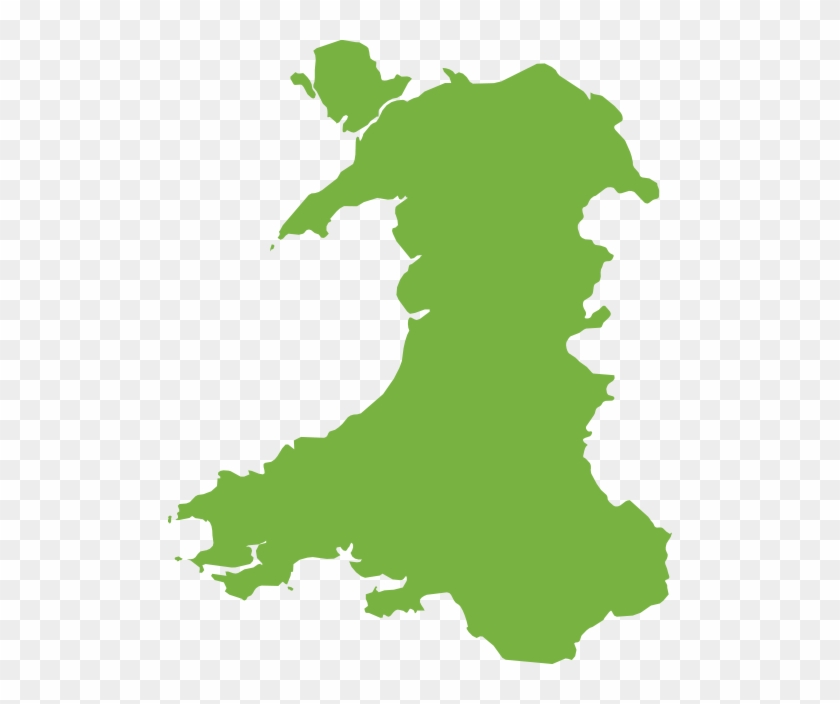 Map Of Wales - Map Of Wales Local Authorities - Full Size PNG Clipart ...