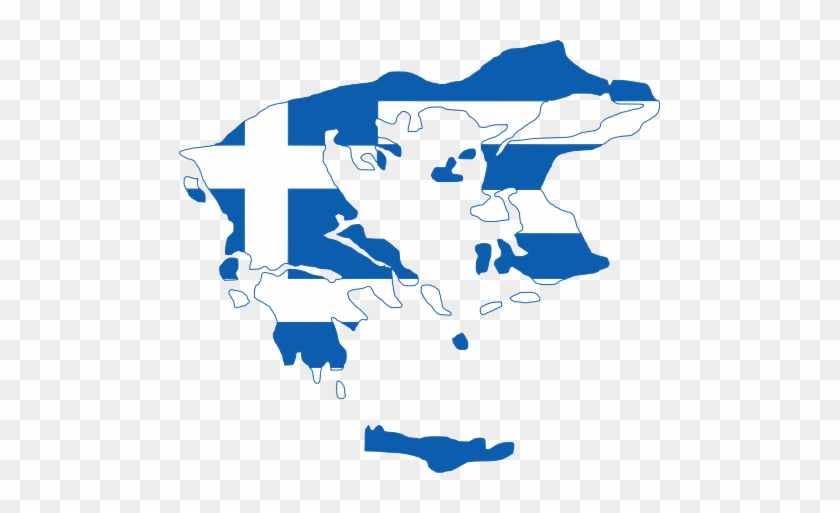 Greece Clipart Greece Map - Greece Flag And Map - Full Size PNG Clipart ...
