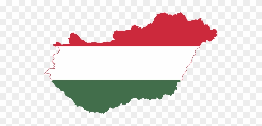 Hungary Flag And Map - Full Size PNG Clipart Images Download