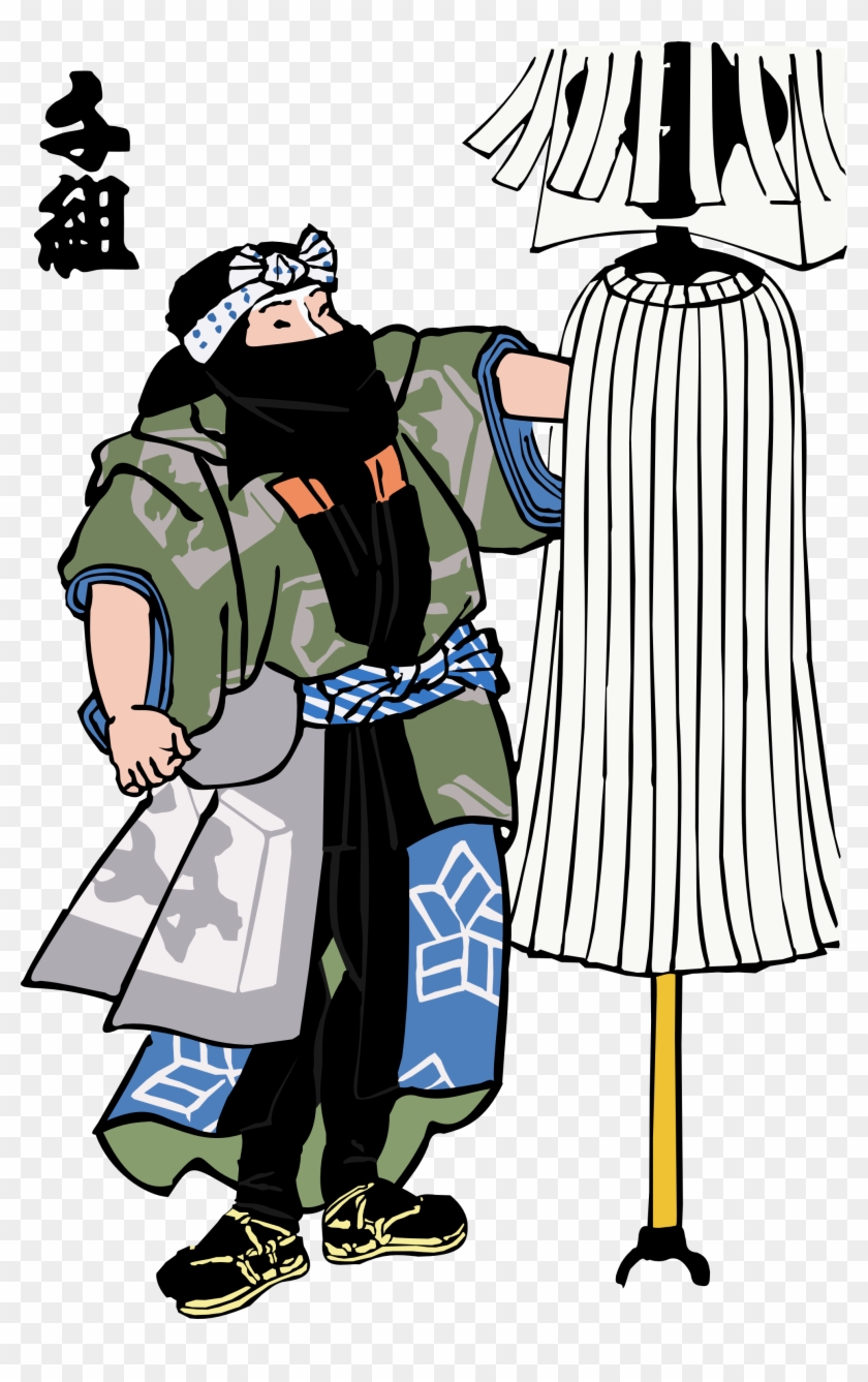 Edo Japan Fire Fighters 9 1979px 795 - 江戸 時代 消防 士 - Full Size PNG ...