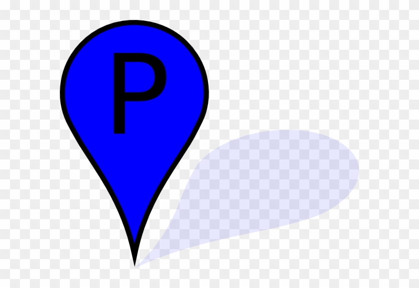 How To Set Use Map Pin P Svg Vector - Map Pin In Dark Blue - Full Size ...