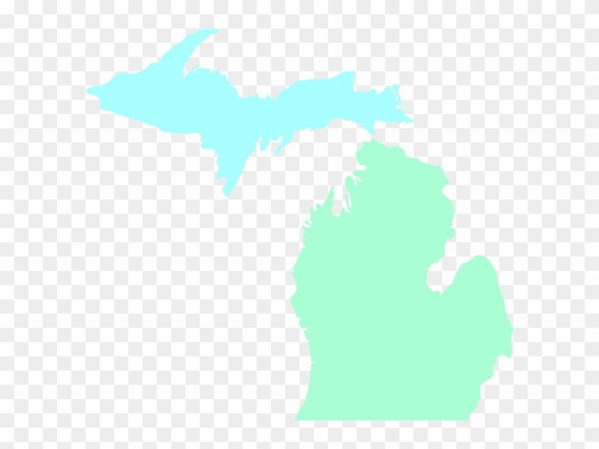 Michigan Compared To Mitten - Full Size PNG Clipart Images Download