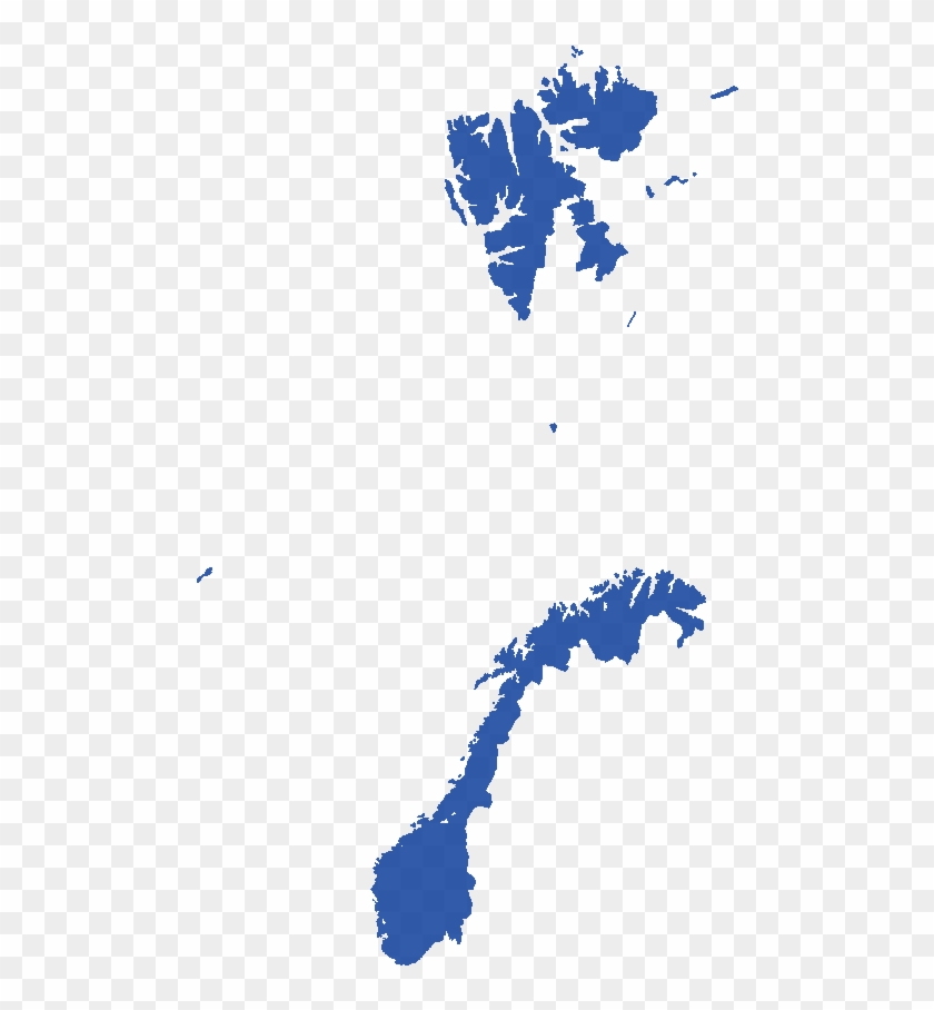 Norway Map Black - Full Size PNG Clipart Images Download