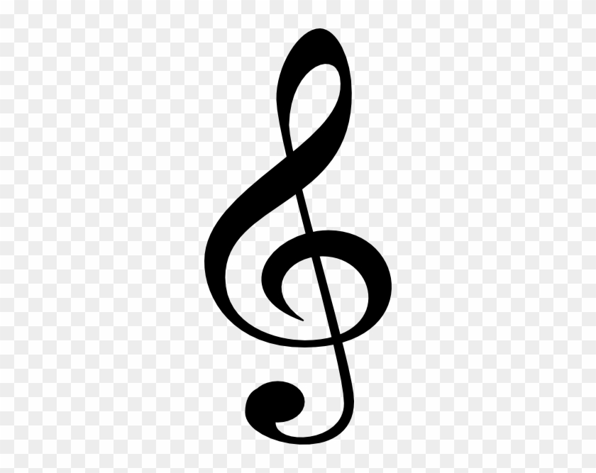 Music - Notes - Star - Treble Clef - Full Size PNG Clipart Images Download