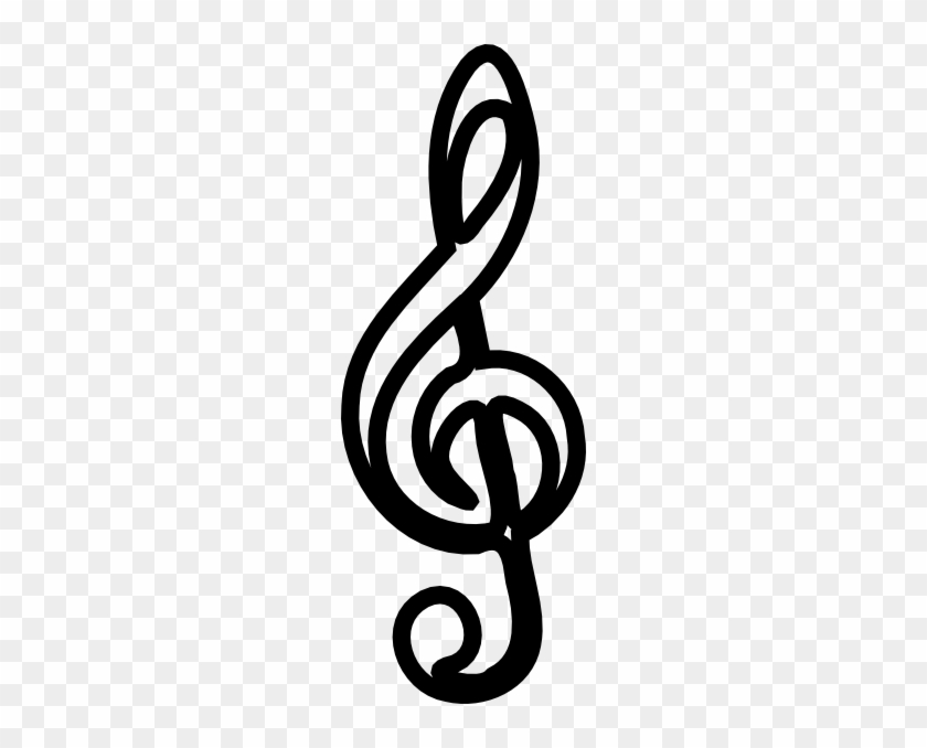 Bass Clef Treble Tattoo Clipart Best - Musical Note - Full Size PNG ...