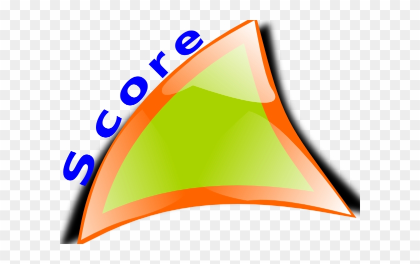 Score Triangle Greeen Clip Art - Clip Art Score - Full Size PNG Clipart ...