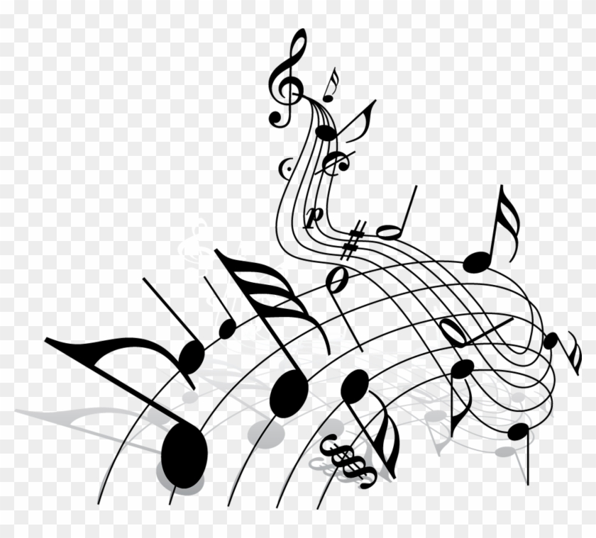 Musical Instruments - Music Notes For Photoshop - Full Size PNG Clipart ...