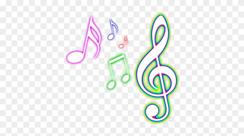 Color Music Notes Clipart Collection - Colorful Music Notes Png - Full ...