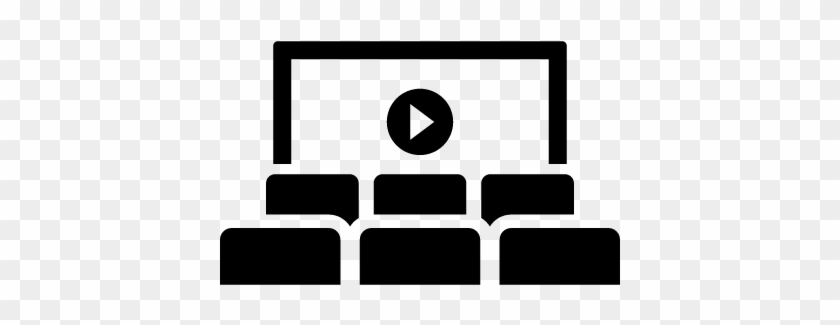 Movie Theatre Vector - Movie Theatre Icon - Full Size PNG Clipart ...