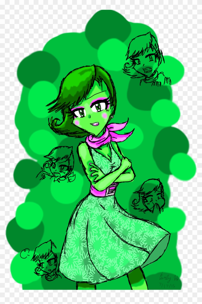 Disgust By Carlychannel Inside Out - Illustration - Full Size PNG ...