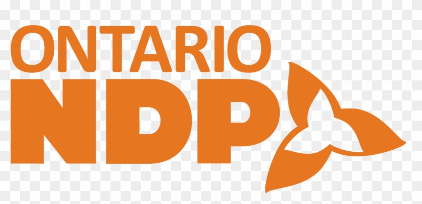 Ontario Ndp English Logo - Ndp Party Of Ontario - Full Size PNG Clipart ...