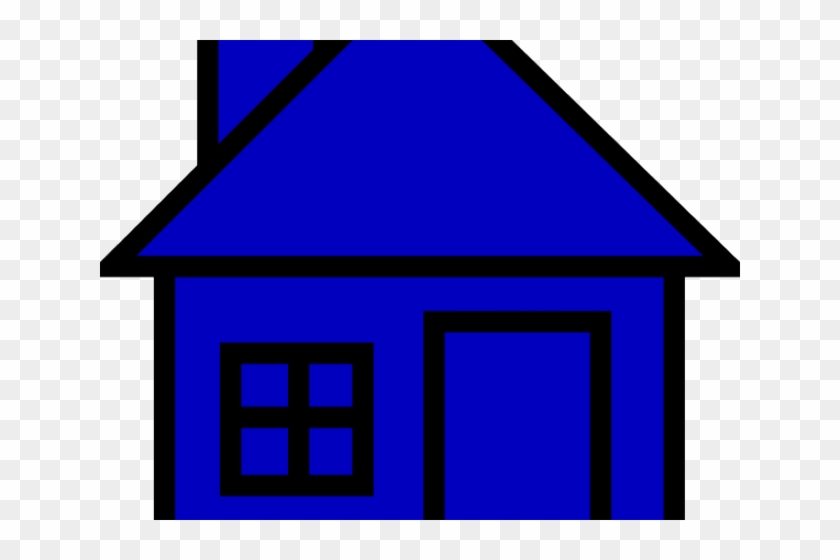 House Clipart Blue - House Clipart Blue - Free Transparent PNG Clipart ...