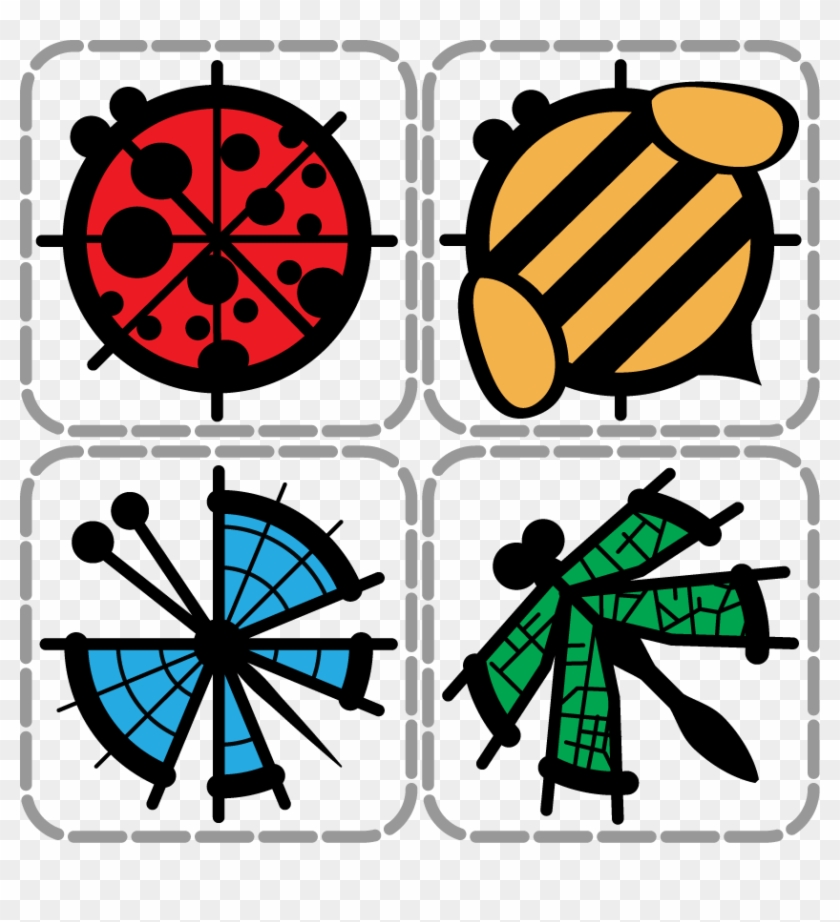 Ladybug Grasshopper Logo - Full Size PNG Clipart Images Download