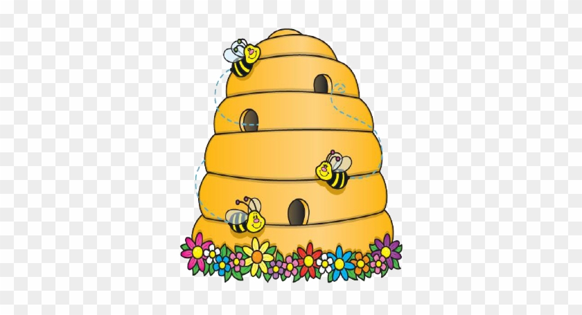 Bee Hive Clip Art - Full Size PNG Clipart Images Download
