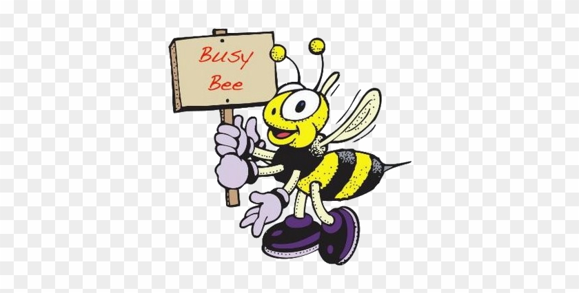 Bees - Busy As A Bee - Full Size PNG Clipart Images Download