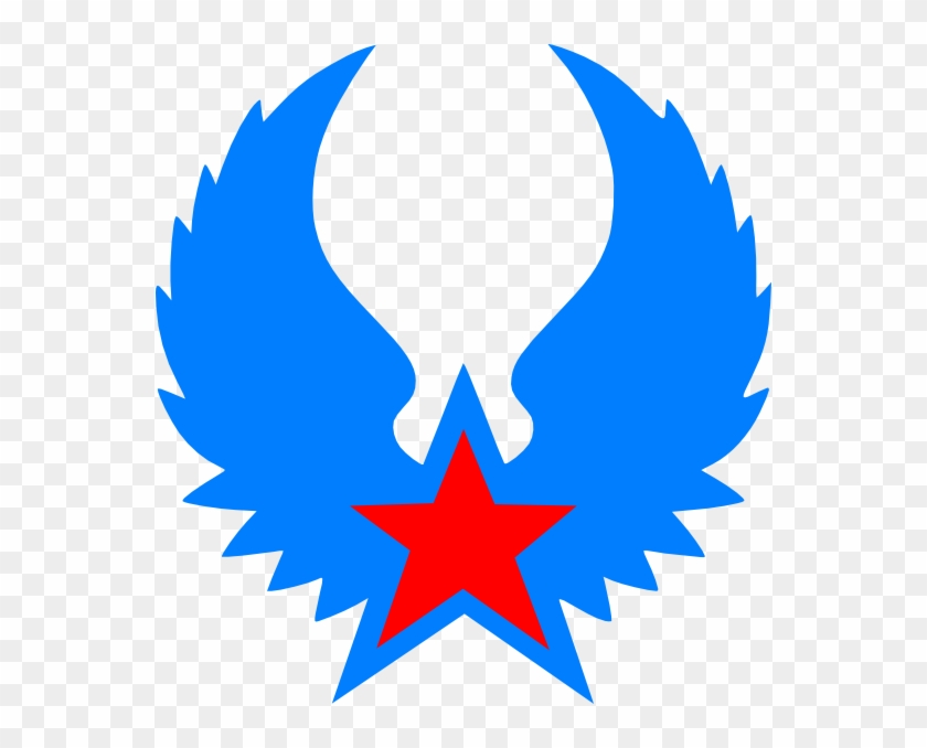 Star Red And Blue - Full Size PNG Clipart Images Download