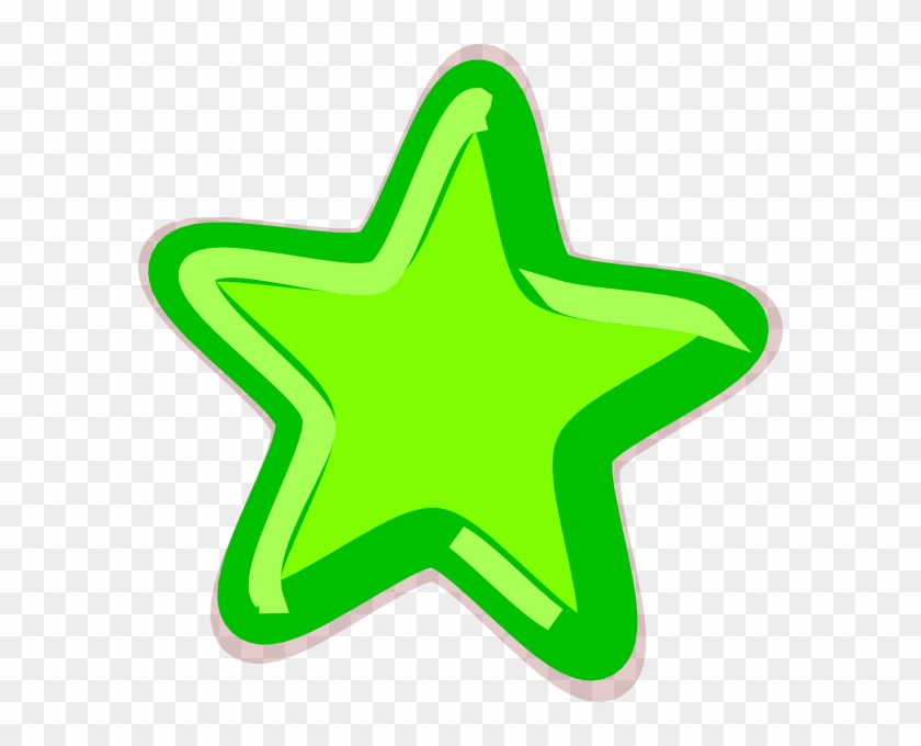 Greenstar-hi - Green Star Clipart - Full Size PNG Clipart Images Download