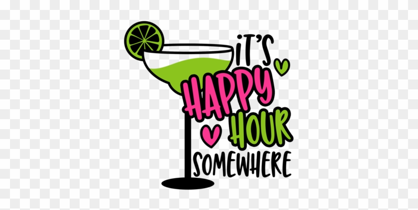 It's Happy Hour Somewhere - Decal - Full Size PNG Clipart Images Download