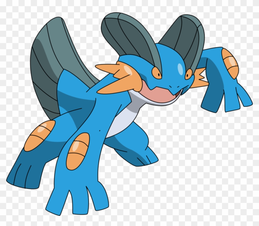 Shiny Swampert Pokédex - Pokemon Swampert - Full Size PNG Clipart ...