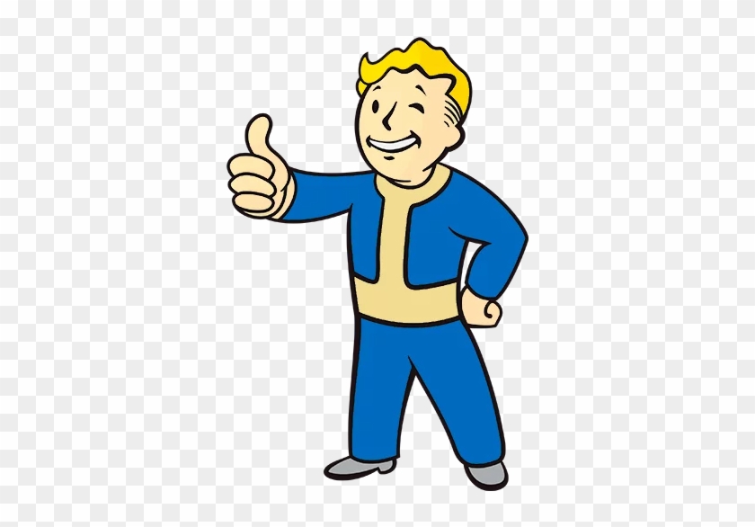 Fallout: Vinyl Figure: Vault Boy - Full Size PNG Clipart Images Download
