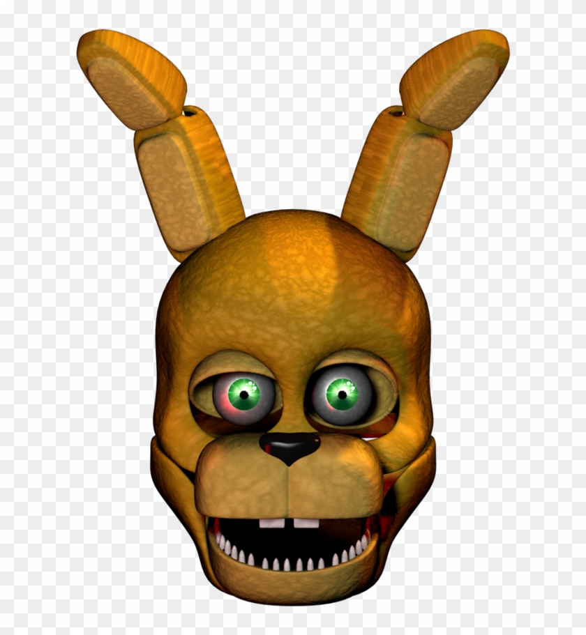 Spring Bonnie Head By 3d-darlin - Fnaf Spring Bonnie Head - Full Size ...