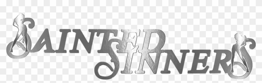Sainted Sinners - Calligraphy - Free Transparent PNG Clipart Images ...