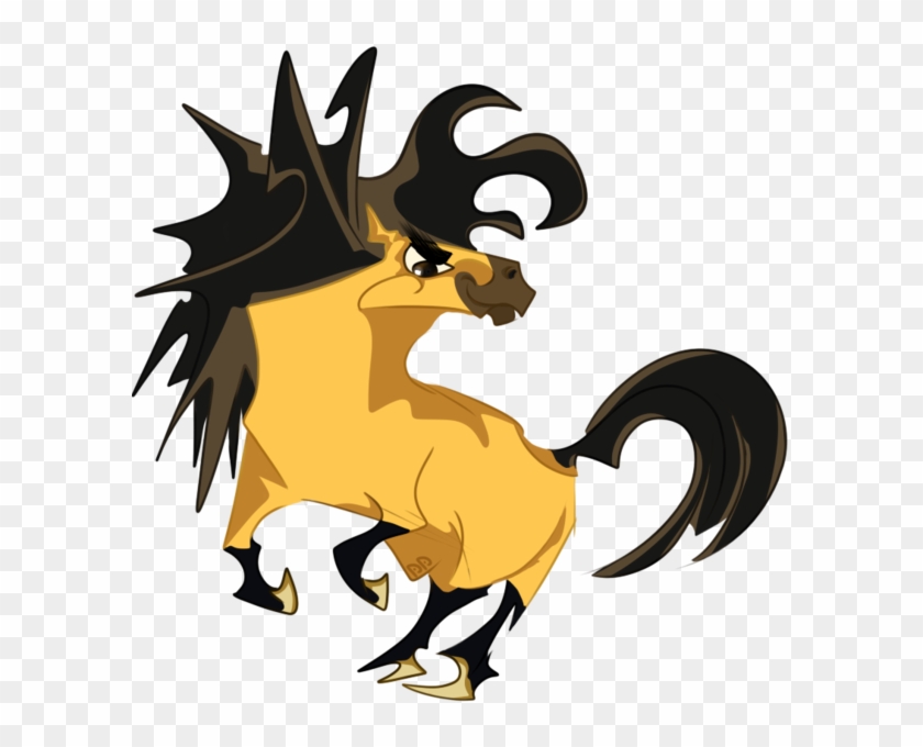 Stallion Clipart Spirit - Spirit The Stallion Of The Cimarron Fanart - Full Size PNG Clipart ...