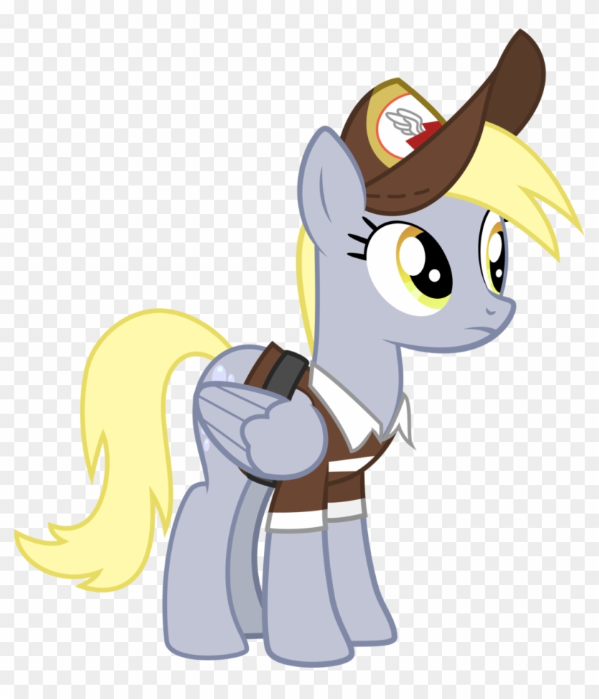Derpy Hooves Mailmare By Cloudyskie - Comics - Full Size PNG Clipart ...