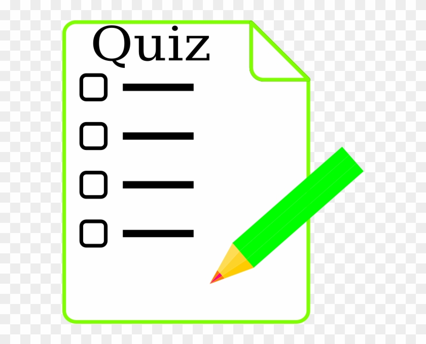 Quiz Clip Art At Clker - Quiz - Full Size PNG Clipart Images Download