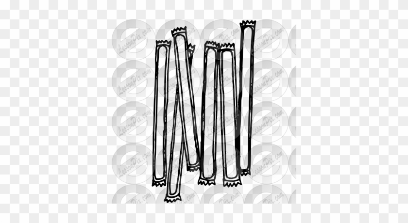 Freeze Pops Outline - Ice Pop - Full Size PNG Clipart Images Download