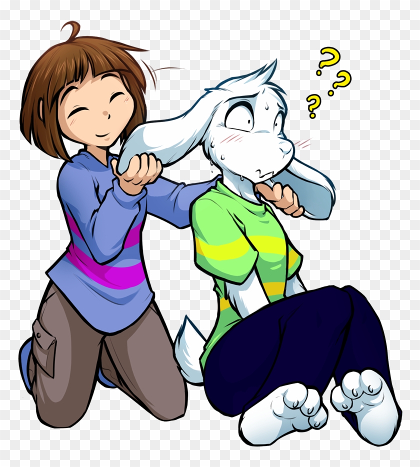 E621 Alpha Channel Anthro Asriel Dreemurr Blush - Sans Frisk And Papyrus - Full Size PNG Clipart ...