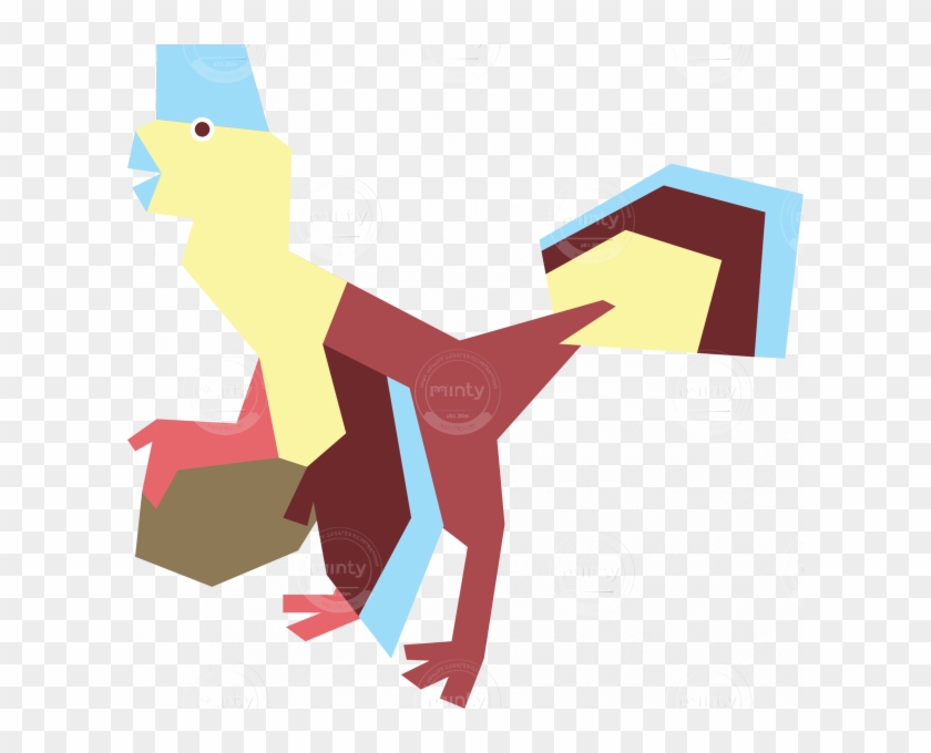 Oviraptor - Origami - Free Transparent PNG Clipart Images Download