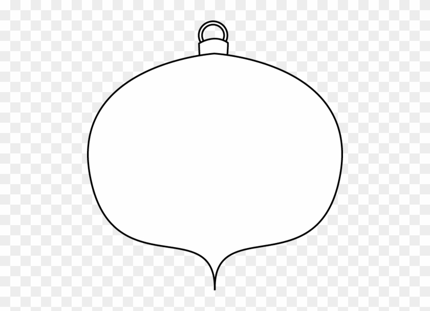 Black And White Christmas Ornament Clip Art - Black And White Christmas ...