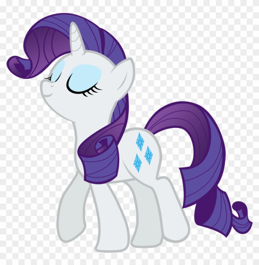 Rarity Walks Toward The Village By Tardifice - Rarity My Little Pony ...