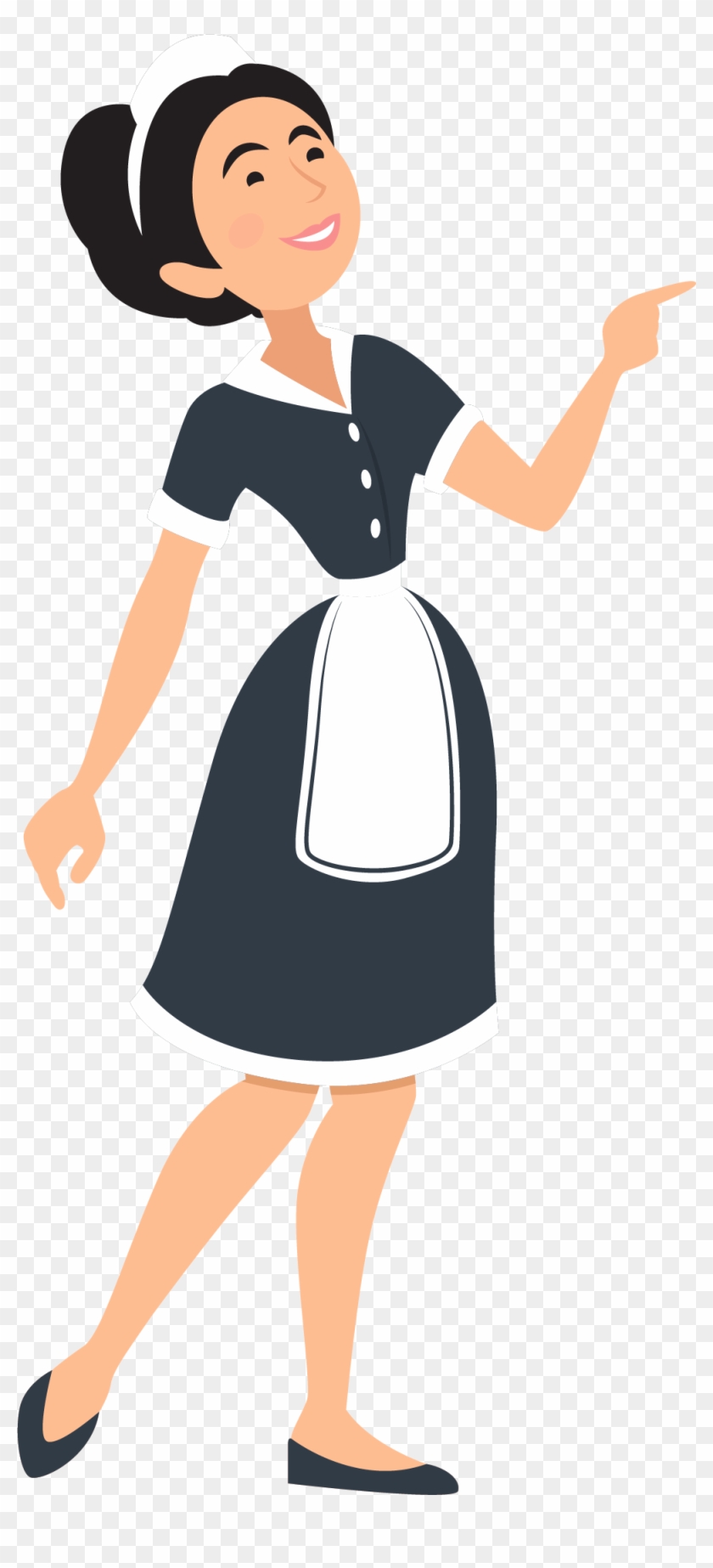 The Maid Smiled - The Maid Smiled - Free Transparent PNG Clipart Images ...