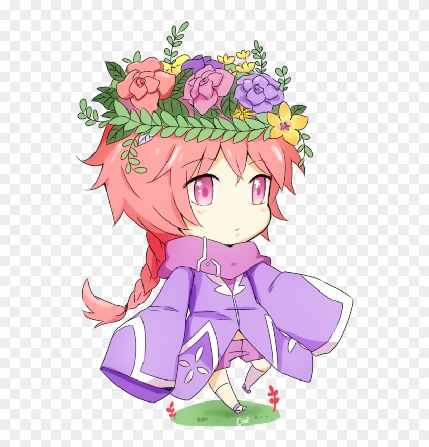 Flower Mage By Sellleh - Manga - Free Transparent PNG Clipart Images ...