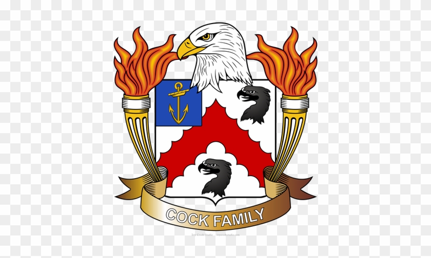 American Eagle Crests Cobb - Handly Family Crest - Full Size PNG ...