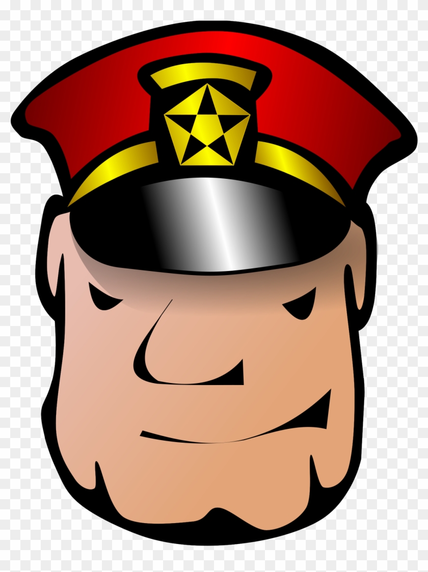 Police Man Twinkle Head - Head Man - Full Size PNG Clipart Images Download