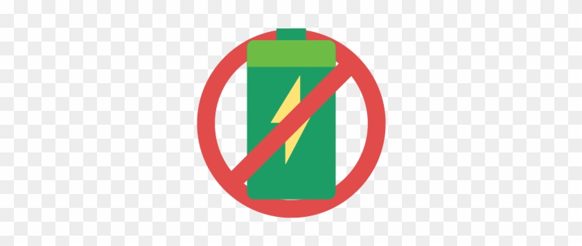 No Batteries - Electric Battery - Full Size PNG Clipart Images Download