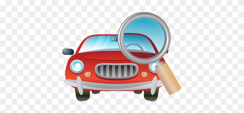 Lupe, Und, Auto Symbol - Parked Car Cartoon - Full Size PNG Clipart ...
