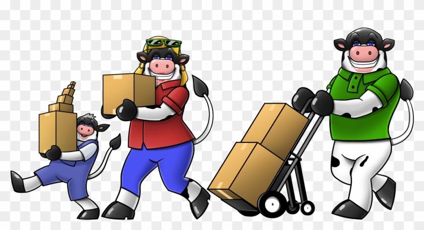 Helping You Move The Things You Love - Cartoon - Free Transparent PNG ...