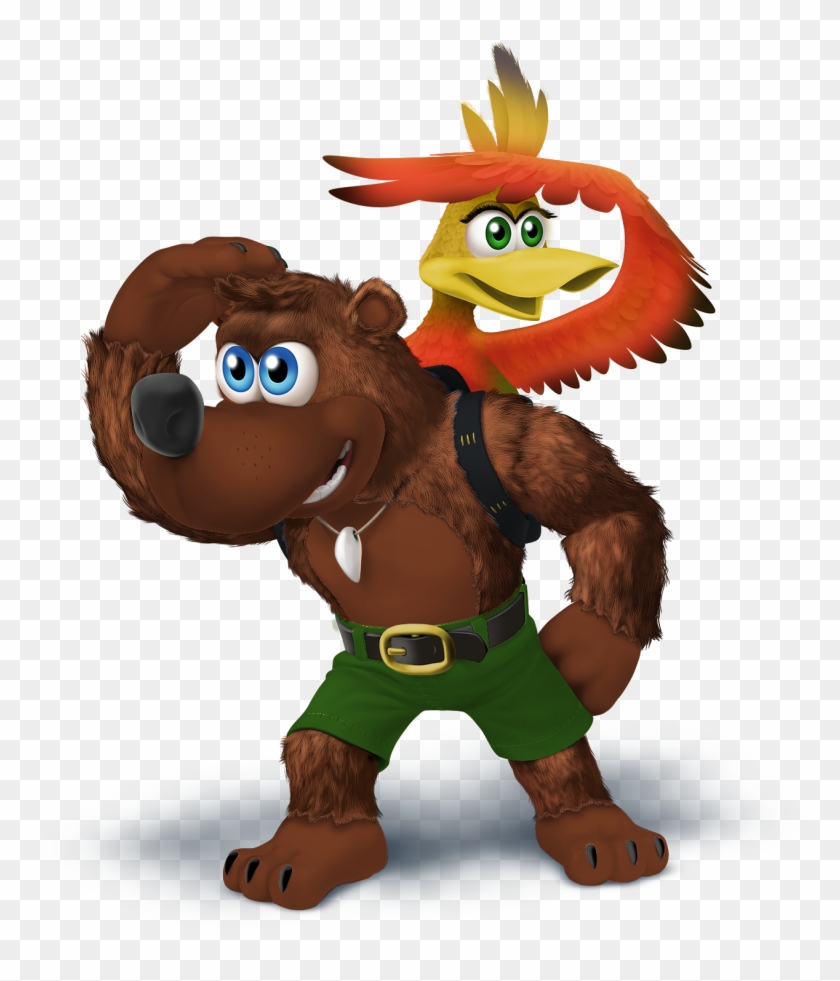 Ssb5 Banjo-kazooie - Banjo Kazooie Smashified - Full Size PNG Clipart ...