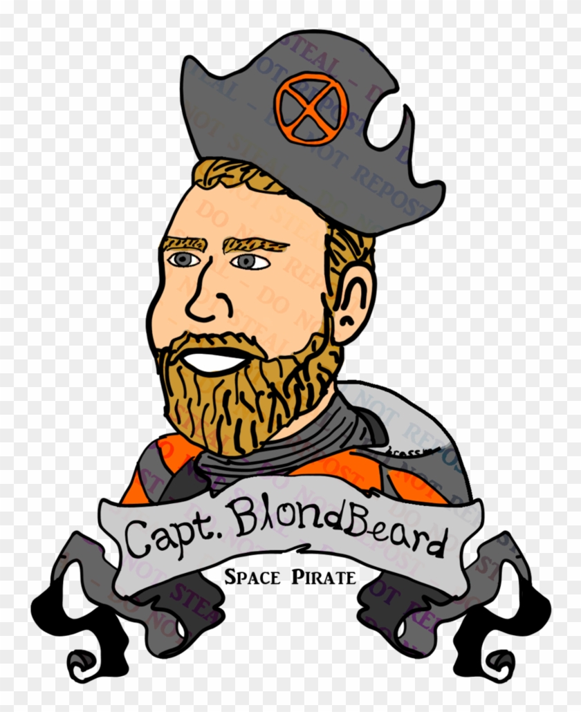 Captain Blond Beard - Captain Blonde Beard The Martian - Full Size PNG ...