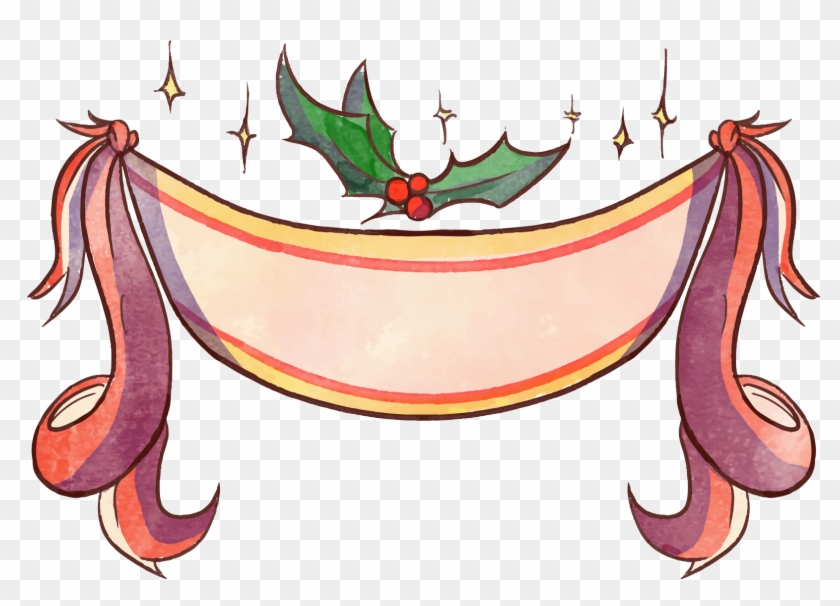 Christmas Ribbon Clip Art - Christmas Ribbon Clip Art - Full Size PNG ...