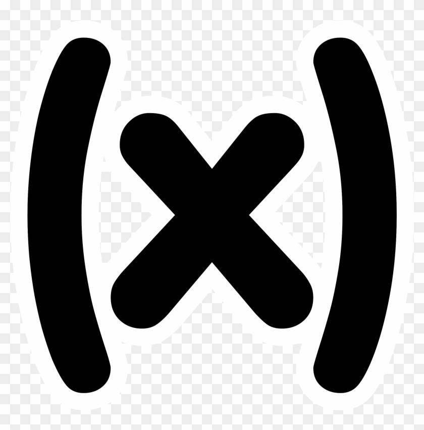 Parentheses X By A Parenthens With An X Inside - Clipart Mathematics ...