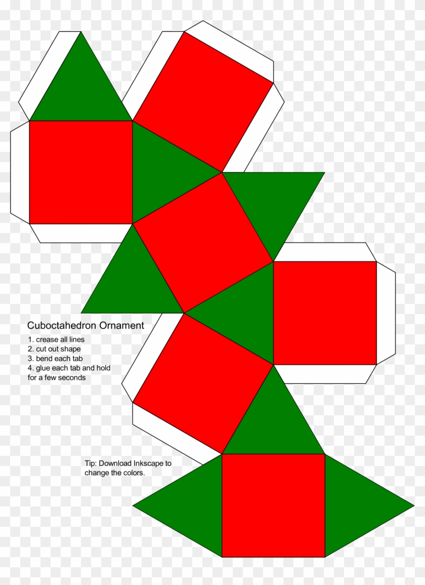 Big Image - Cuboctahedron - Free Transparent PNG Clipart Images Download