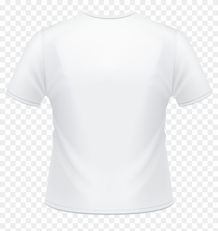 White Blank T shirt Front And Back Template Mockup Design 2326899